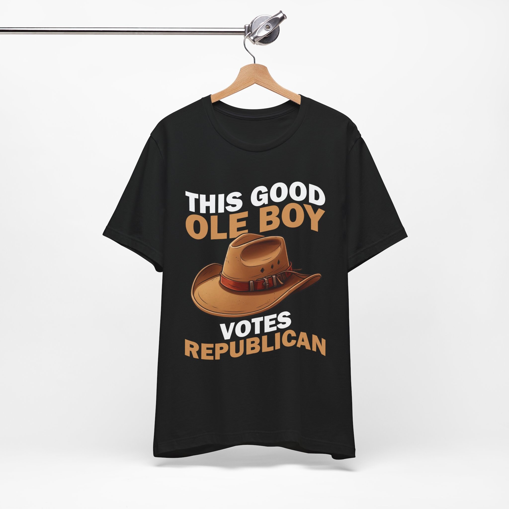 Cowboy Hat Republican Voter T-shirt, Cowboy Voter T-shirt, Country Boy ...