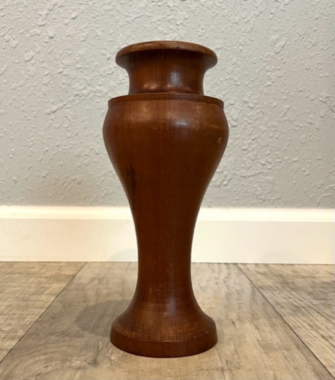 Hand Turned Small Wood Vase - Etsy