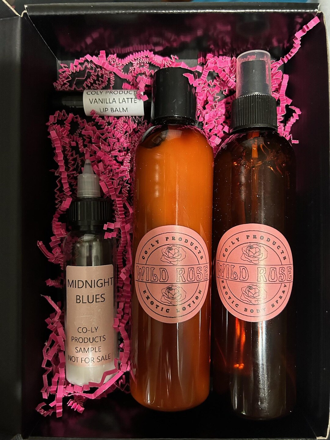 Wild Rose Lotion and Body Spray Gift Box Set - Etsy
