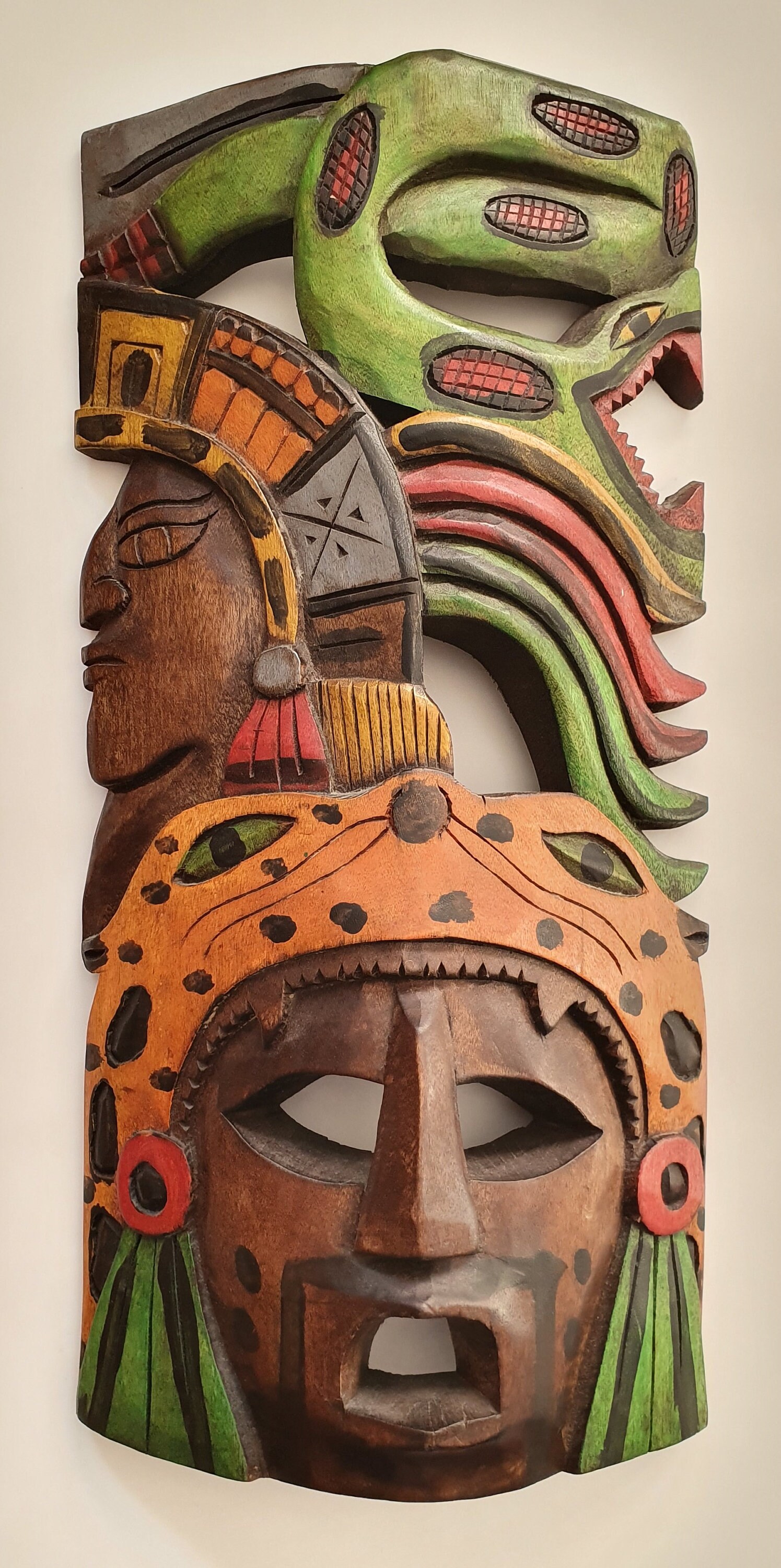 Mayan Warrior Masks