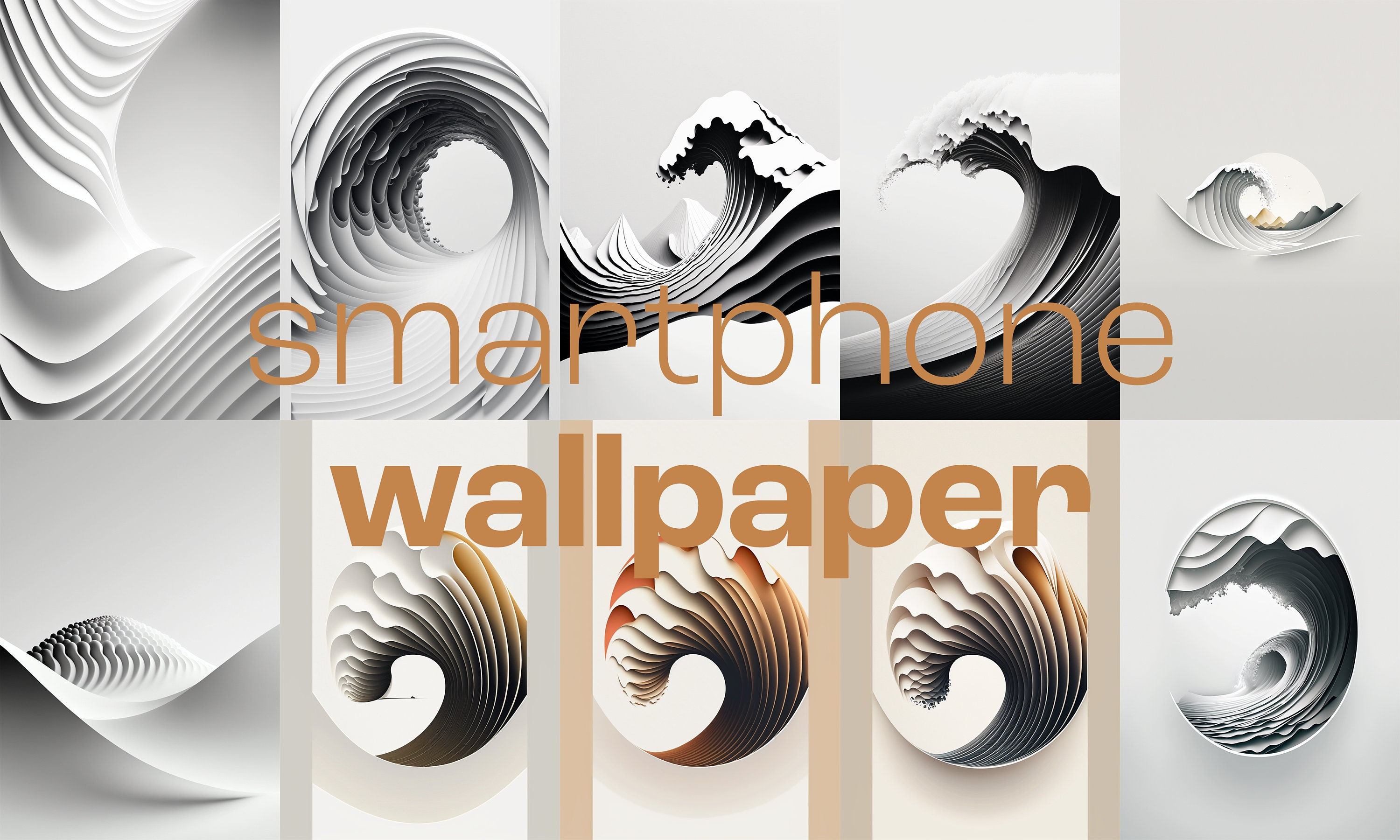 10 Abstract Ocean Bliss, Smartphone Wallpaper, Lock Screen Wallpaper ...