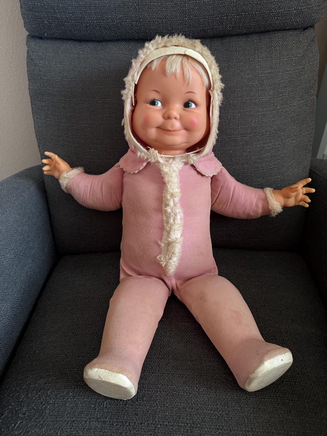 Vintage 1960’s Ideal Little Lost Baby 22” Doll - 3 Faces - Etsy
