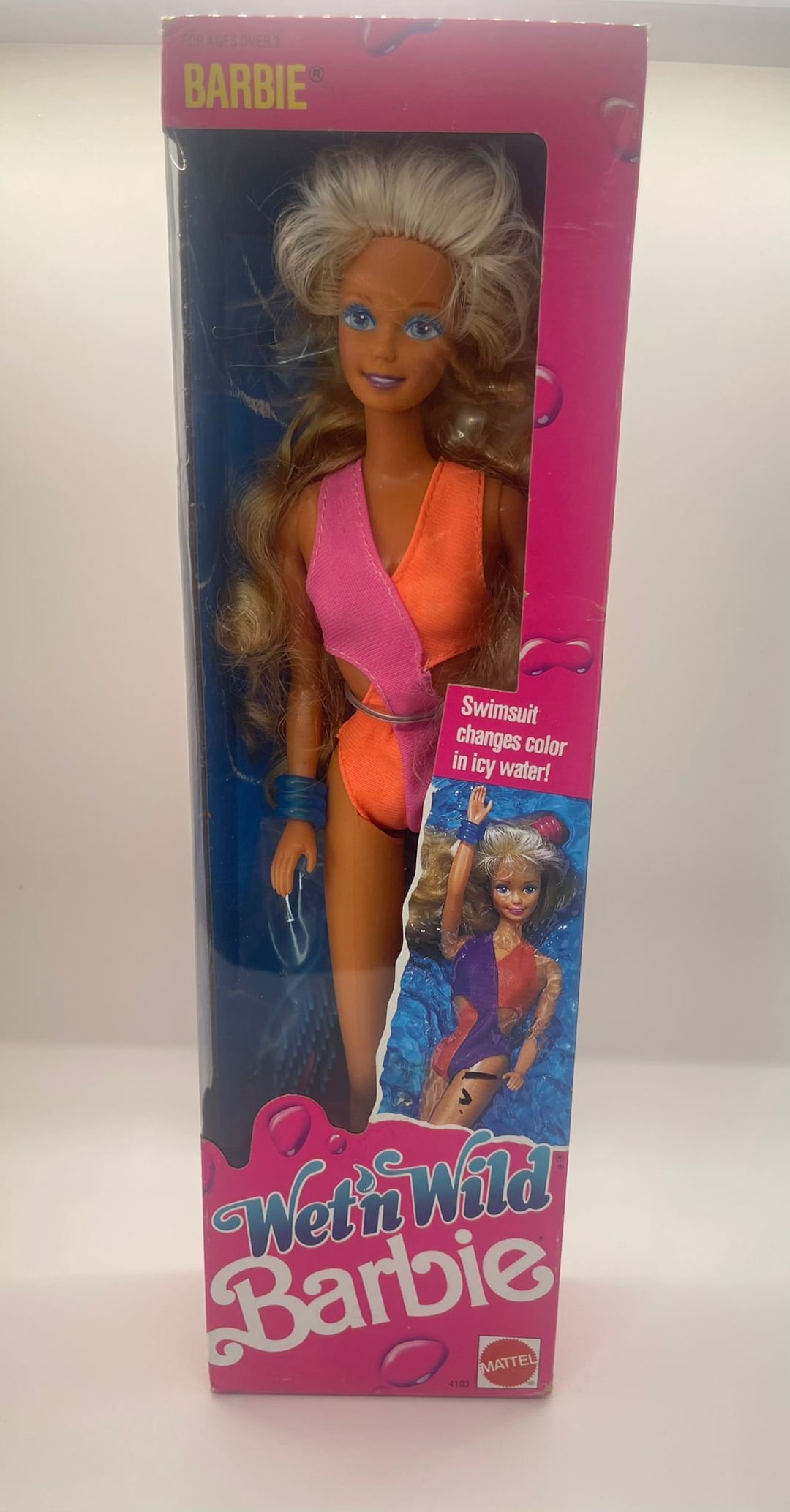 Vintage 1989 Wet N Wild Barbie - Etsy