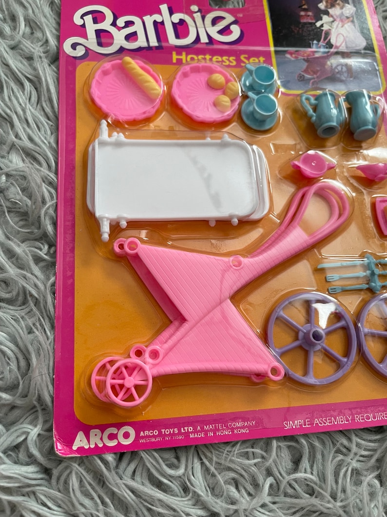 Vintage 1980’s Mattel Barbie Hostess Set - Etsy