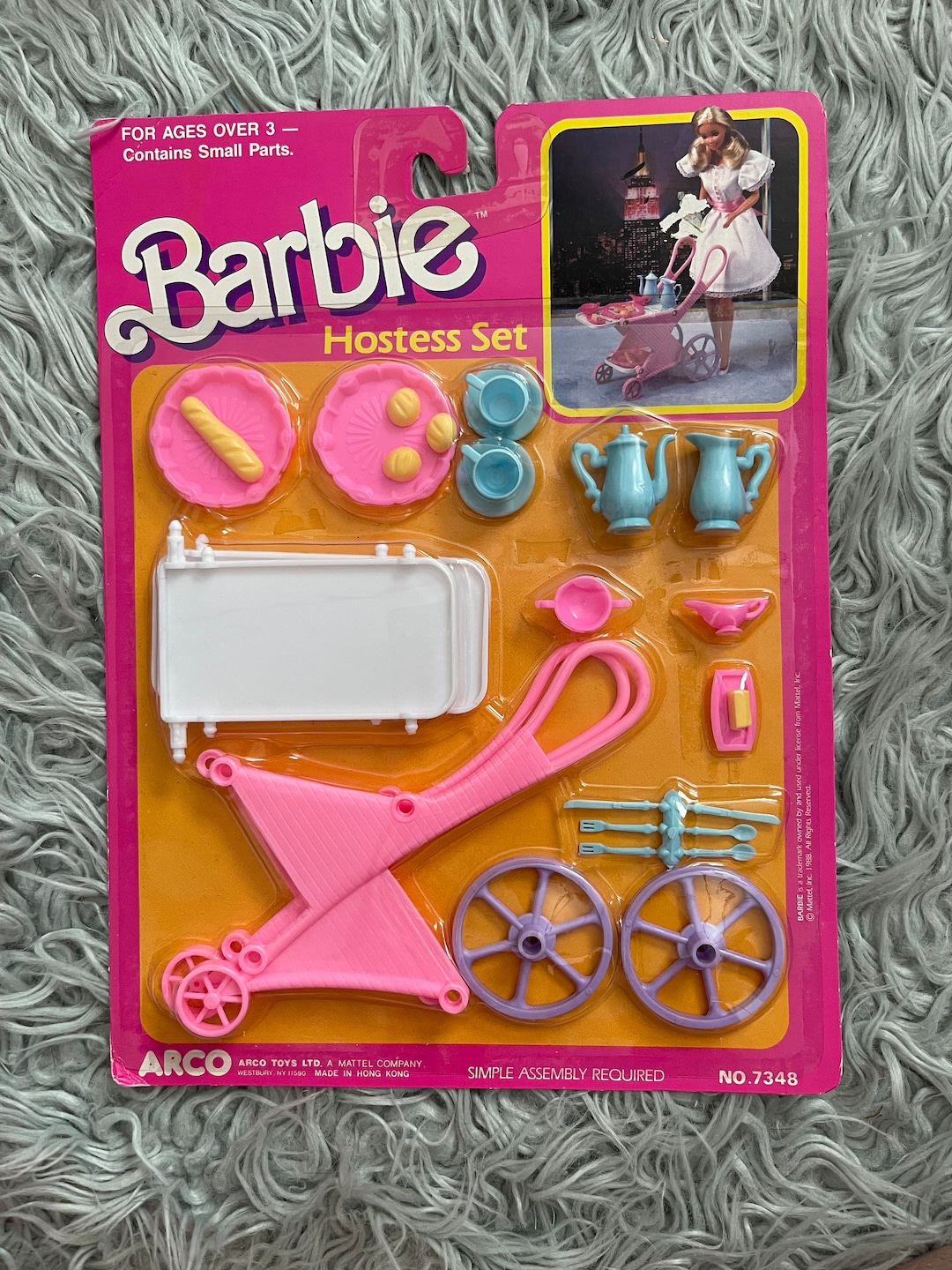 Vintage 1980’s Mattel Barbie Hostess Set - Etsy