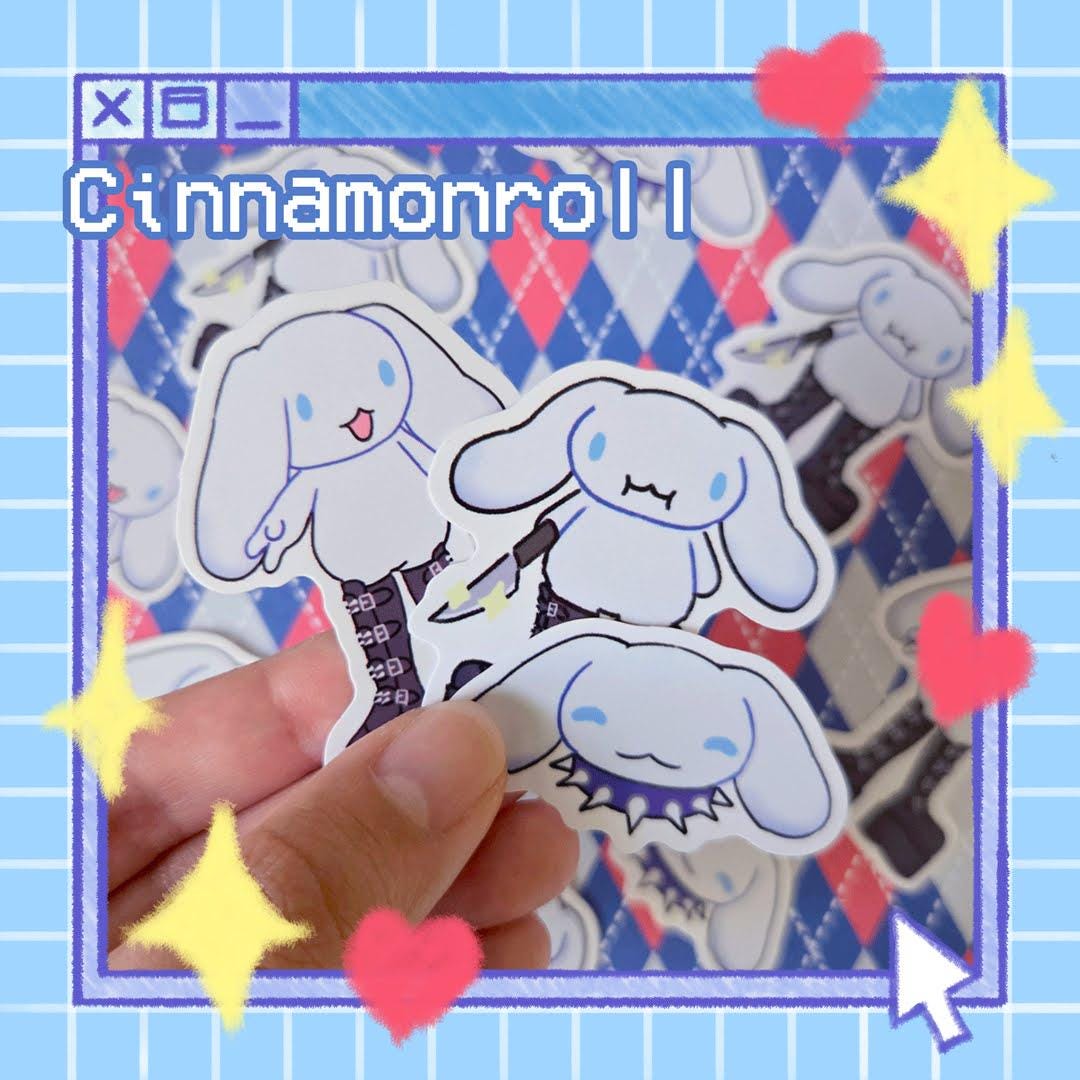 Cinnamon Roll 3 Sticker Pack - Etsy