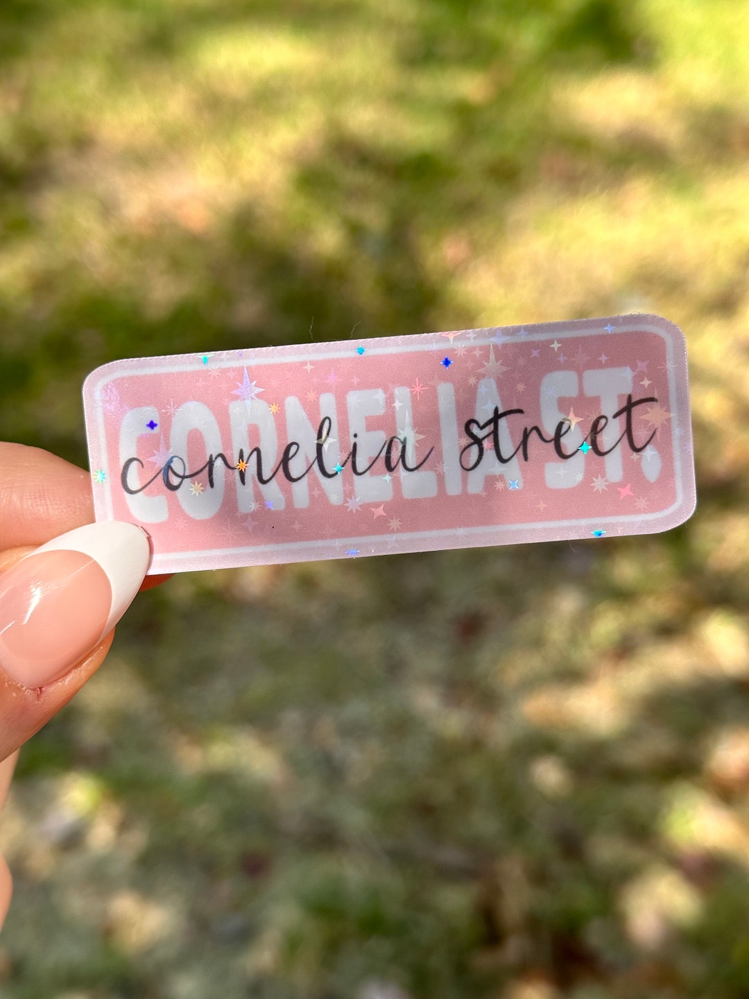 Cornelia Street Street Sign Lover Sticker Inspired Taylor - Etsy