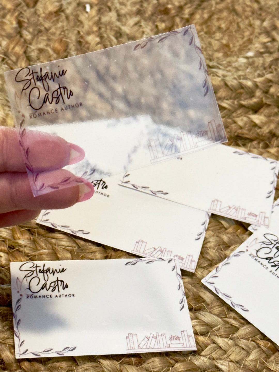 Customizable Signing Book Plates Signing Event Author Clear Sticker - Etsy