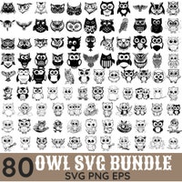 Owl Svg - Etsy
