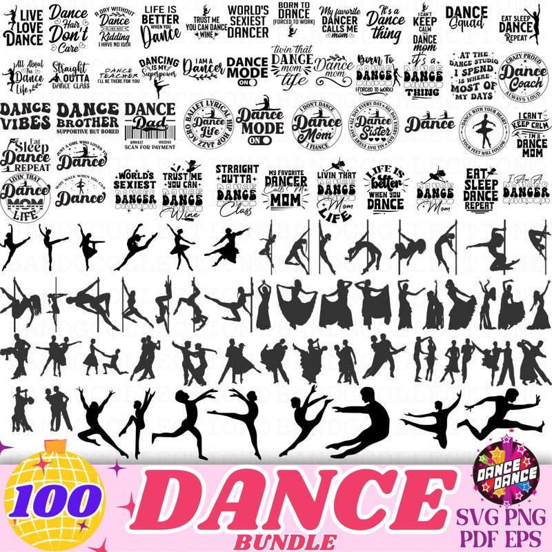Dance Svg - Etsy