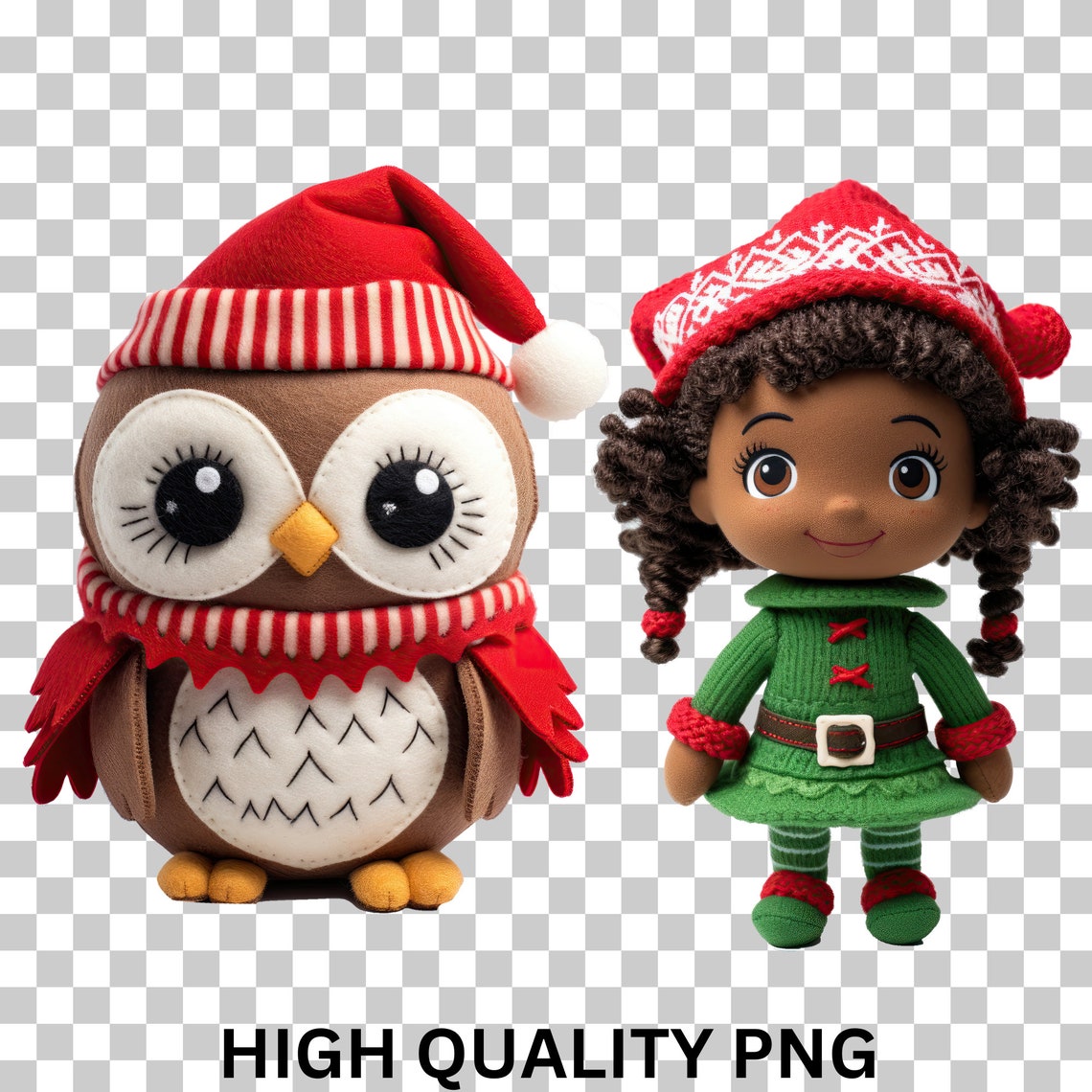 Christmas Clipart 3D Bundle Collection, 200 Christmas Clipart Png ...