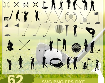 Golf SVG Bundle, Golfing SVG Bundle, Golfer SVG, Golf Quotes Svg, Golf ...