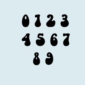 Retro GROOVY FONT SVG, Retro Alphabet Svg, Vintage Font Svg, Groovy ...