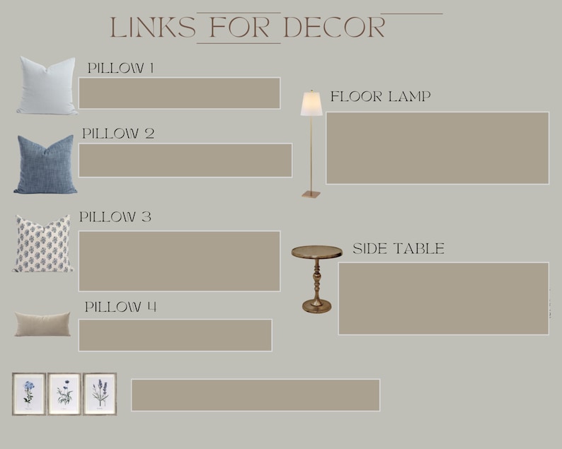 Interior Design Living Room Mood Board, Cottage Core Living Room ...