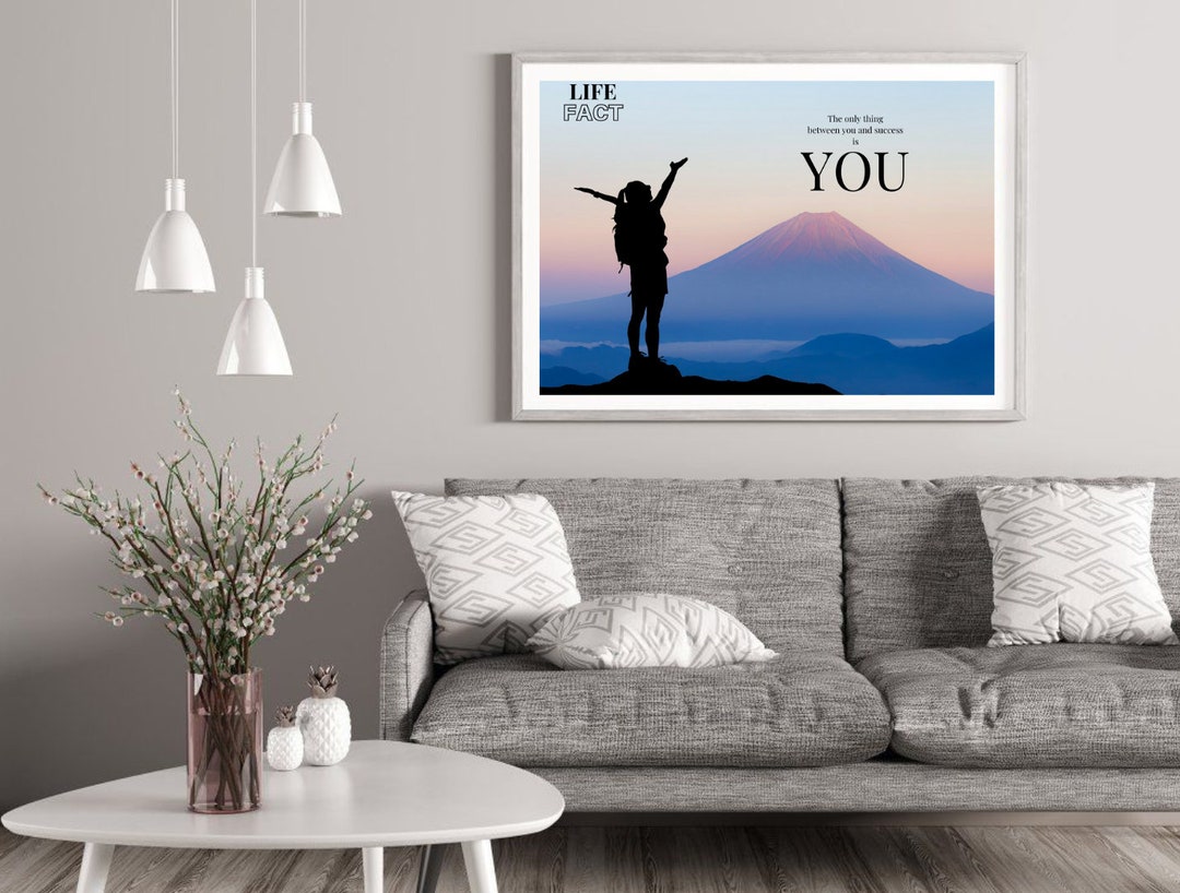 Motivational Quotes, Life Quotes, Wall Art, Gallery Wall Art, Life ...