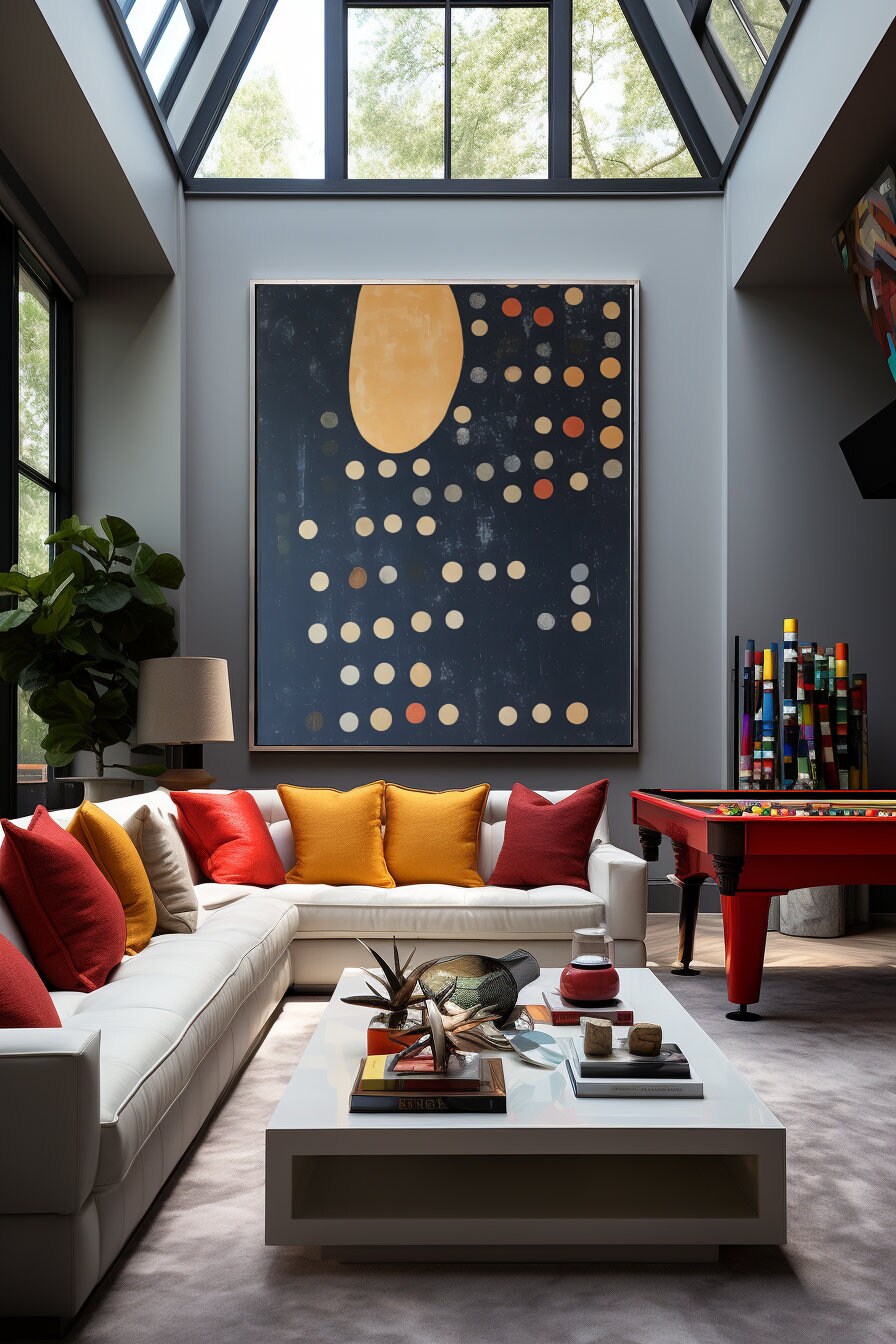 Abstract Poster | Neo Surrealism Art | Masculine Wall Art | Abstract ...