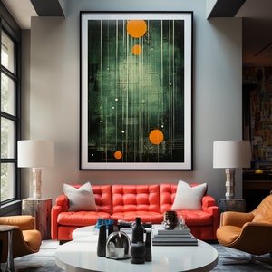Abstract Poster | Neo Surrealism Art | Masculine Wall Art | Abstract ...