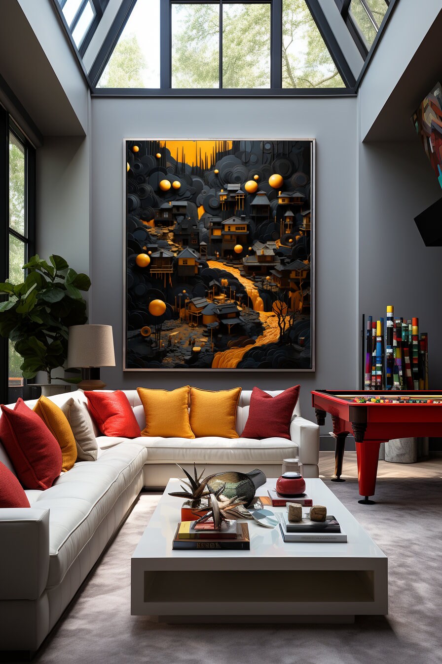 Abstract Maps | Neo Surrealism Art | Geographical Wall Art | Landscape ...