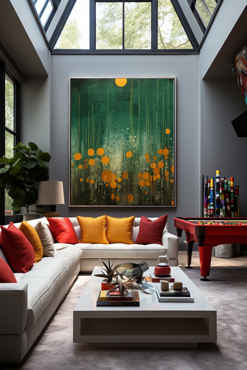 Abstract Poster | Neo Surrealism Art | Masculine Wall Art | Abstract ...