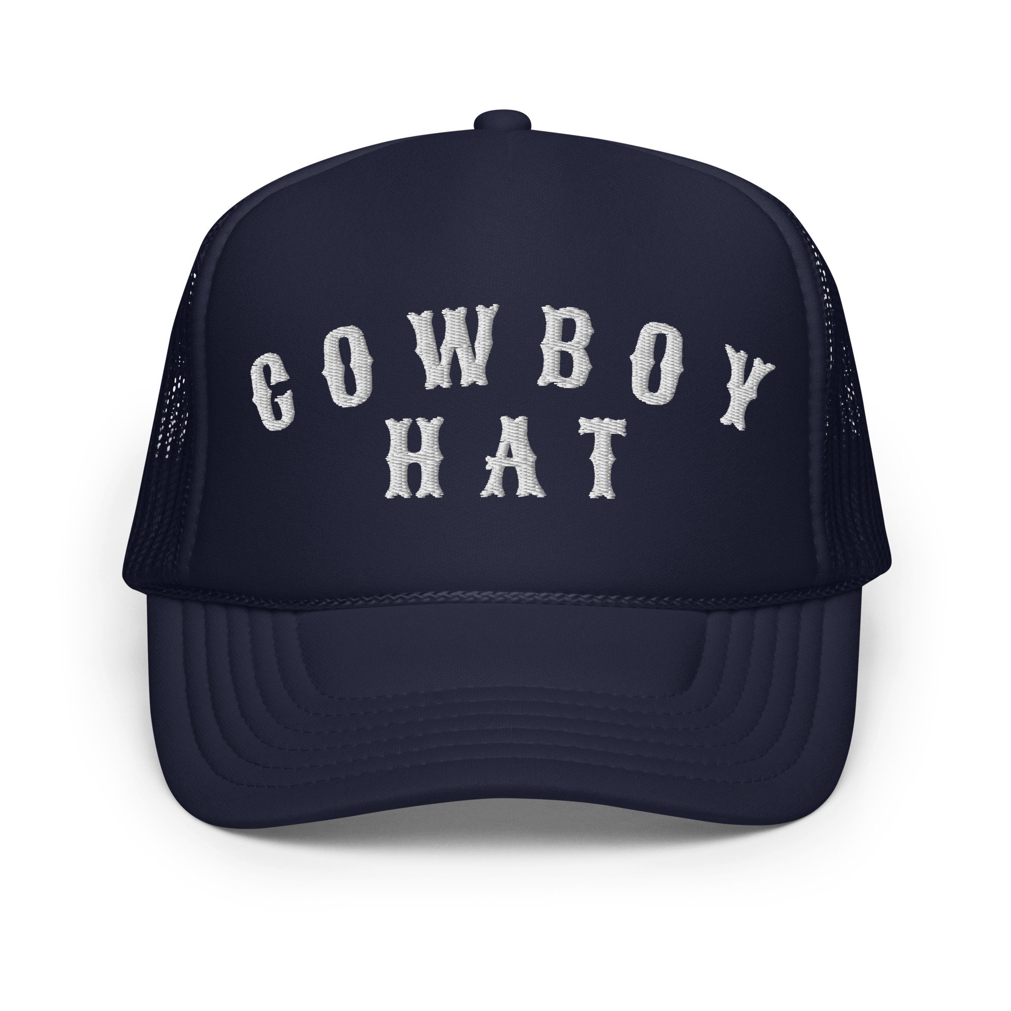 Cowboy Trucker Hat Western Trucker Hat Cowboy Baseball Hat Funny Cowboy ...