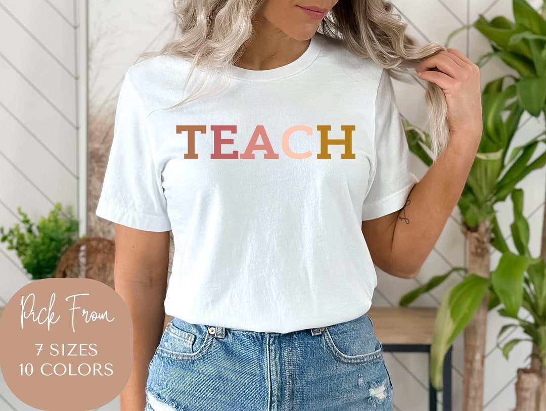 Teacher Gift, Teacher Shirt, Teacher Appreciation, Cute Shirt for ...