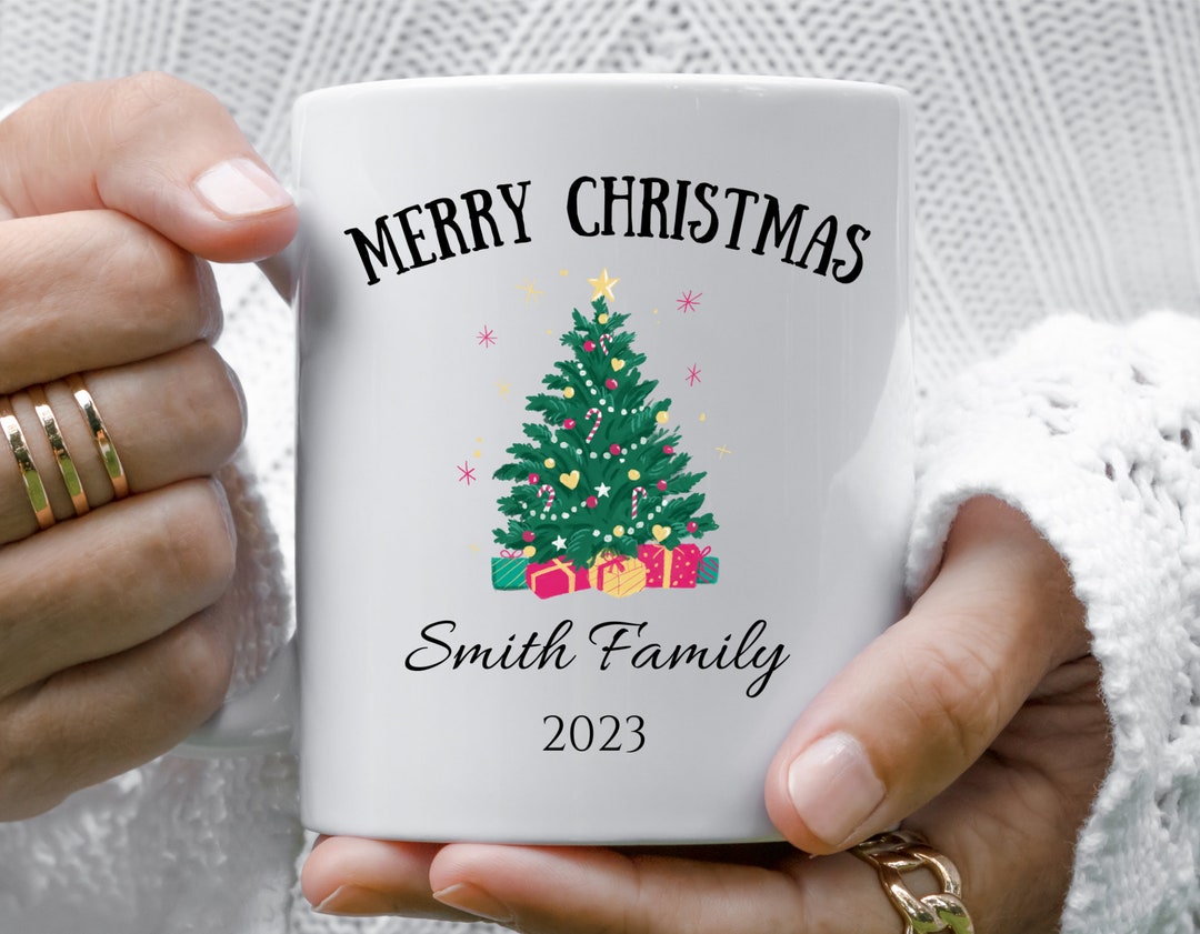 Christmas Mug Personalized Christmas Coffee Mug Custom Etsy