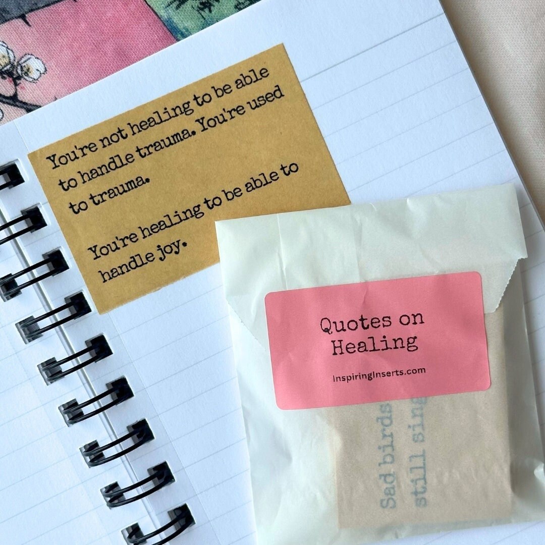 Healing Quotes Journal Stickers 36 Pcs Inspirational Quotes Stickers ...