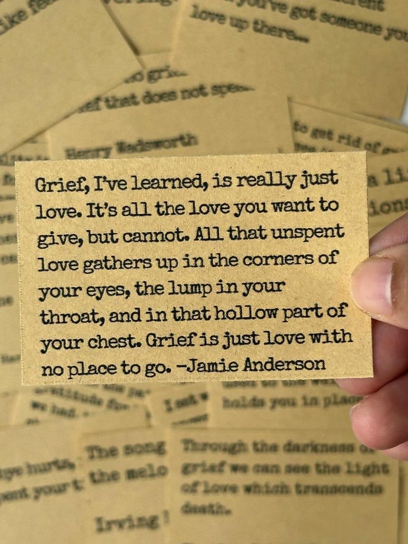 Grief Quotes Journal Stickers 36 Pcs | Inspirational Quotes Stickers ...