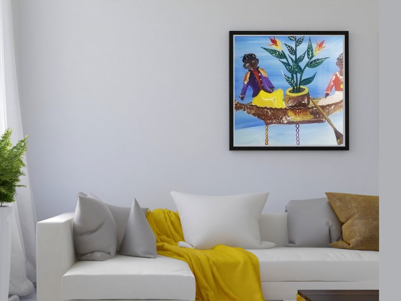 Haitian Wall Art: Printable Digital Design for a Touch of Culture and ...