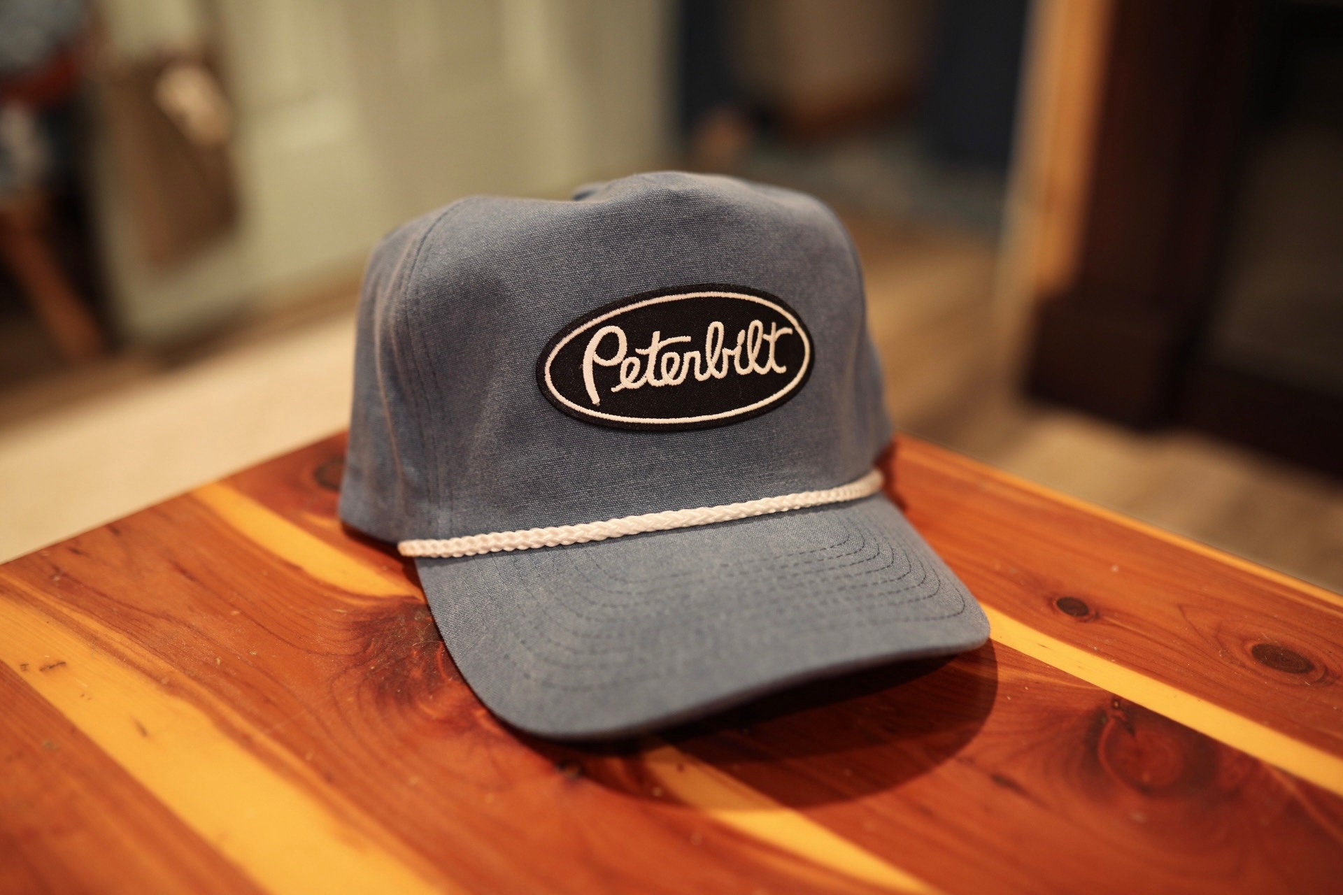 Peterbilt Vintage Rope Trucker Hat - Etsy