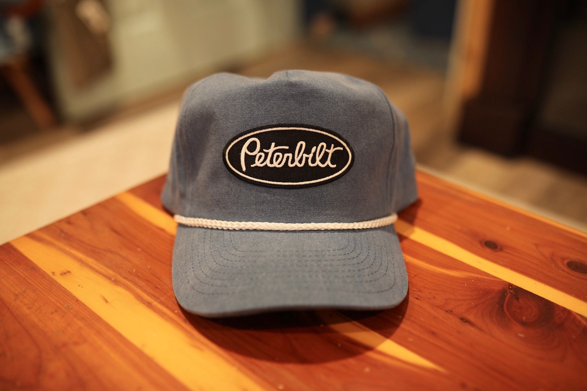 Peterbilt Vintage Rope Trucker Hat - Etsy