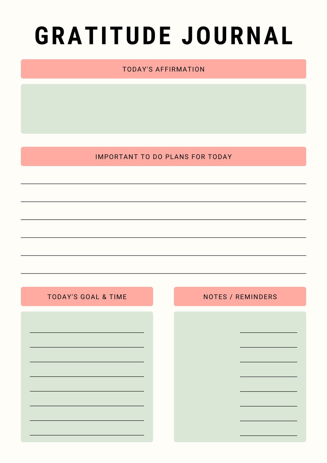Printable Planner - Etsy
