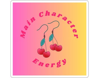 Main Character Energy Sticker - Etsy UK