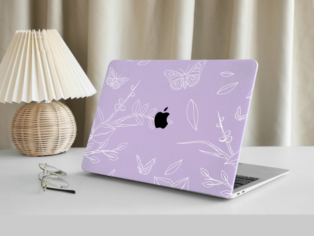 Flowering Butterflies MacBook Case for New MacBook Pro 13 16 15 Pro 14 ...