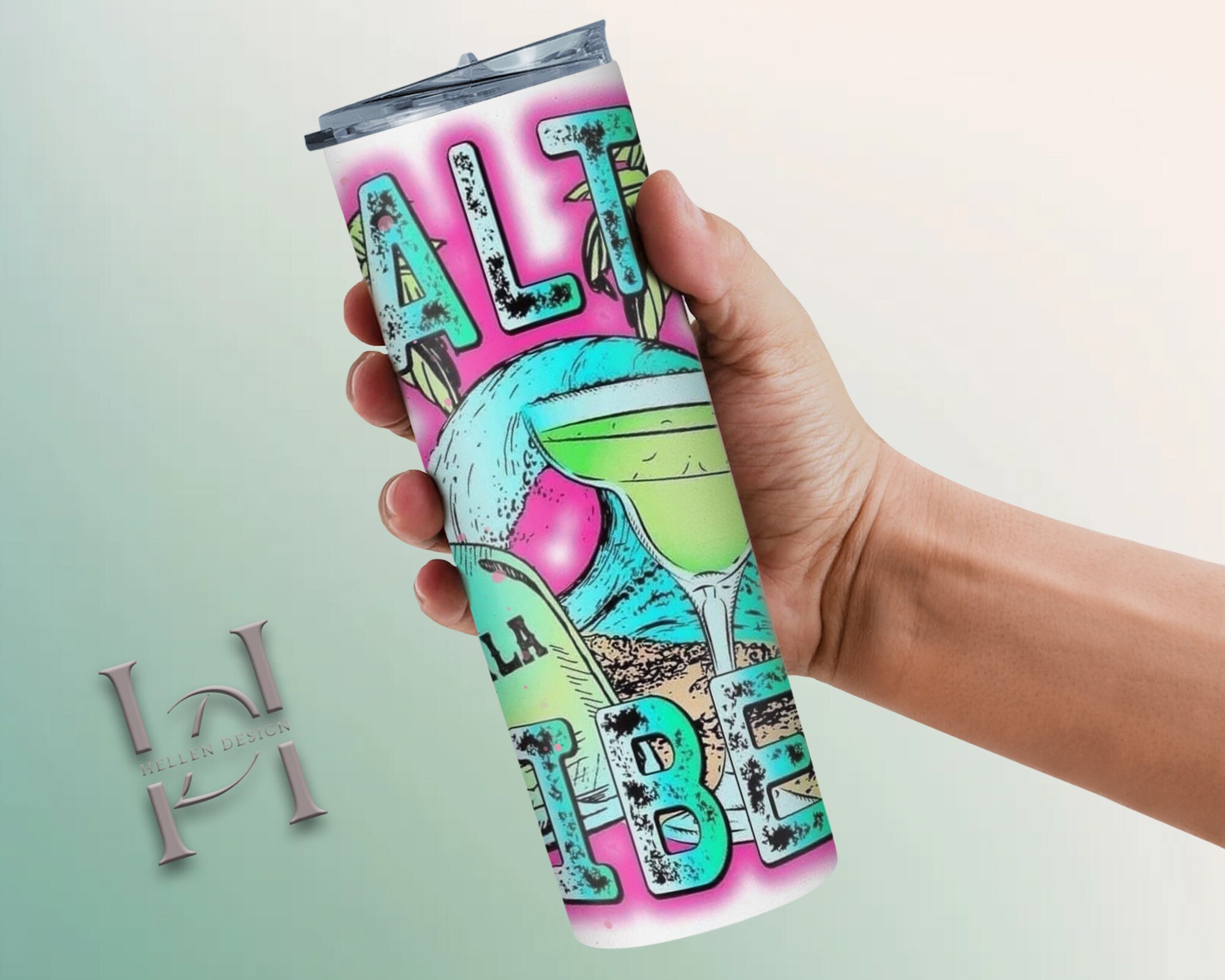 Alcohol Tumbler Designs, Tequila 20 Oz Skinny Tumbler Sublimation ...