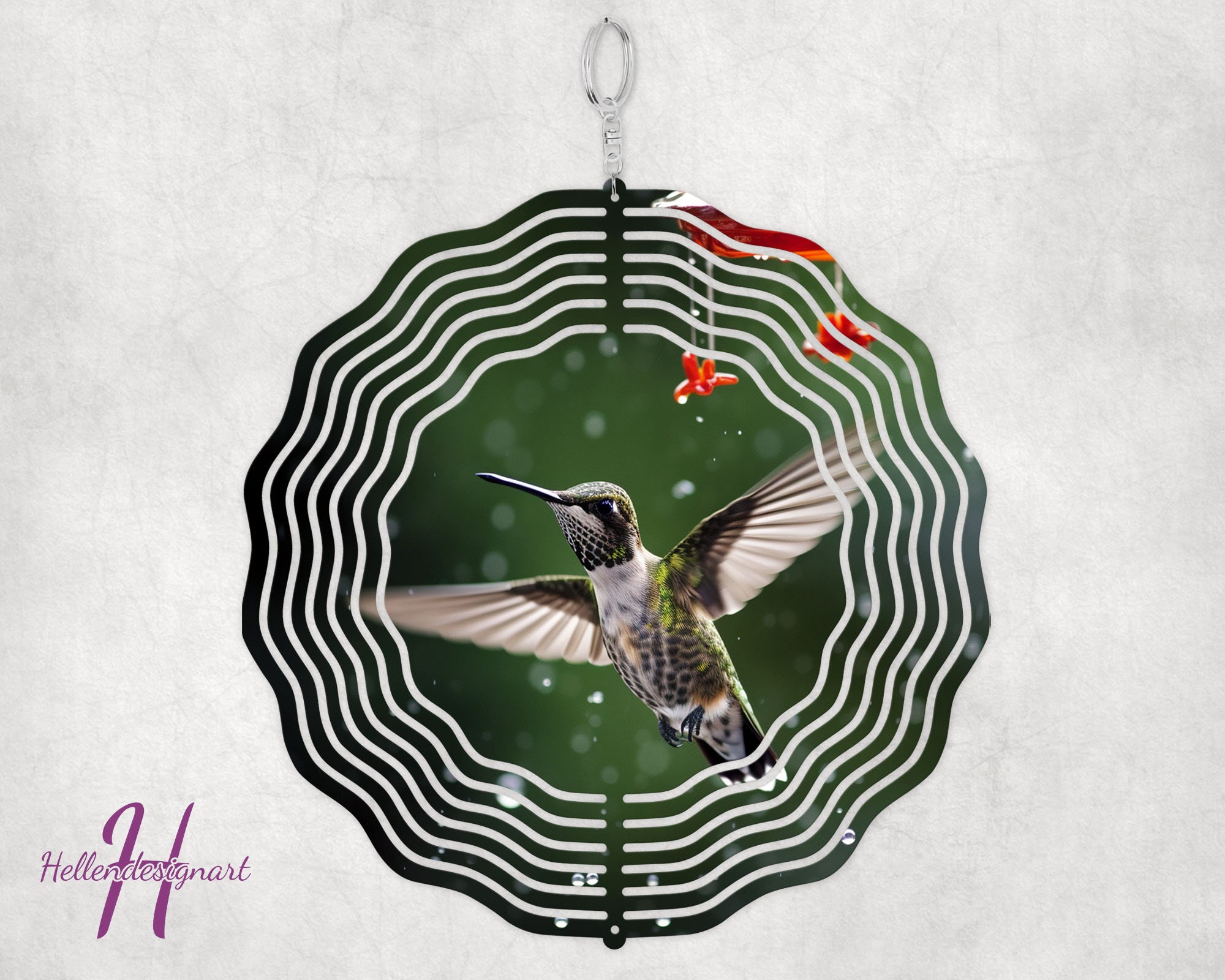 Hummingbird Wind Spinner PNG, Hummingbird Wind Spinner Sublimation ...