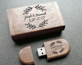 8 GB USB Engraved Flash Drive Light Bamboo Style - Etsy