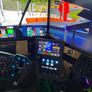 Sim Racing Dashboard for Stream Deck Plus and Vocore 6.8 Touchscreen ...