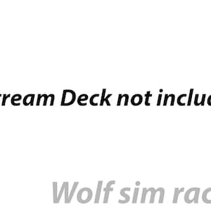 Sim Racing Stream Deck PLUS Support for Aluminum Extrusion Frame - Etsy