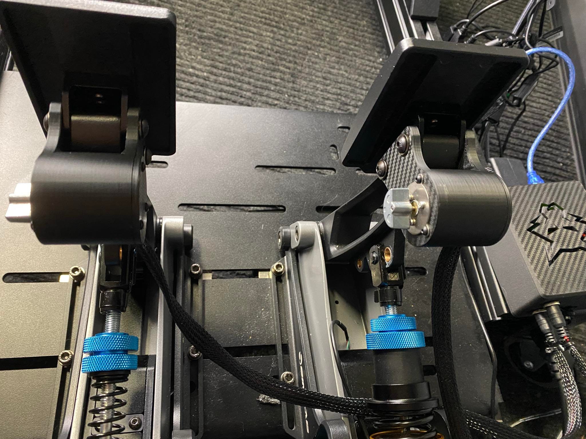 SIMLAB XP1 Haptic Pedals Simracing Rumble Motor With Simhub - Etsy