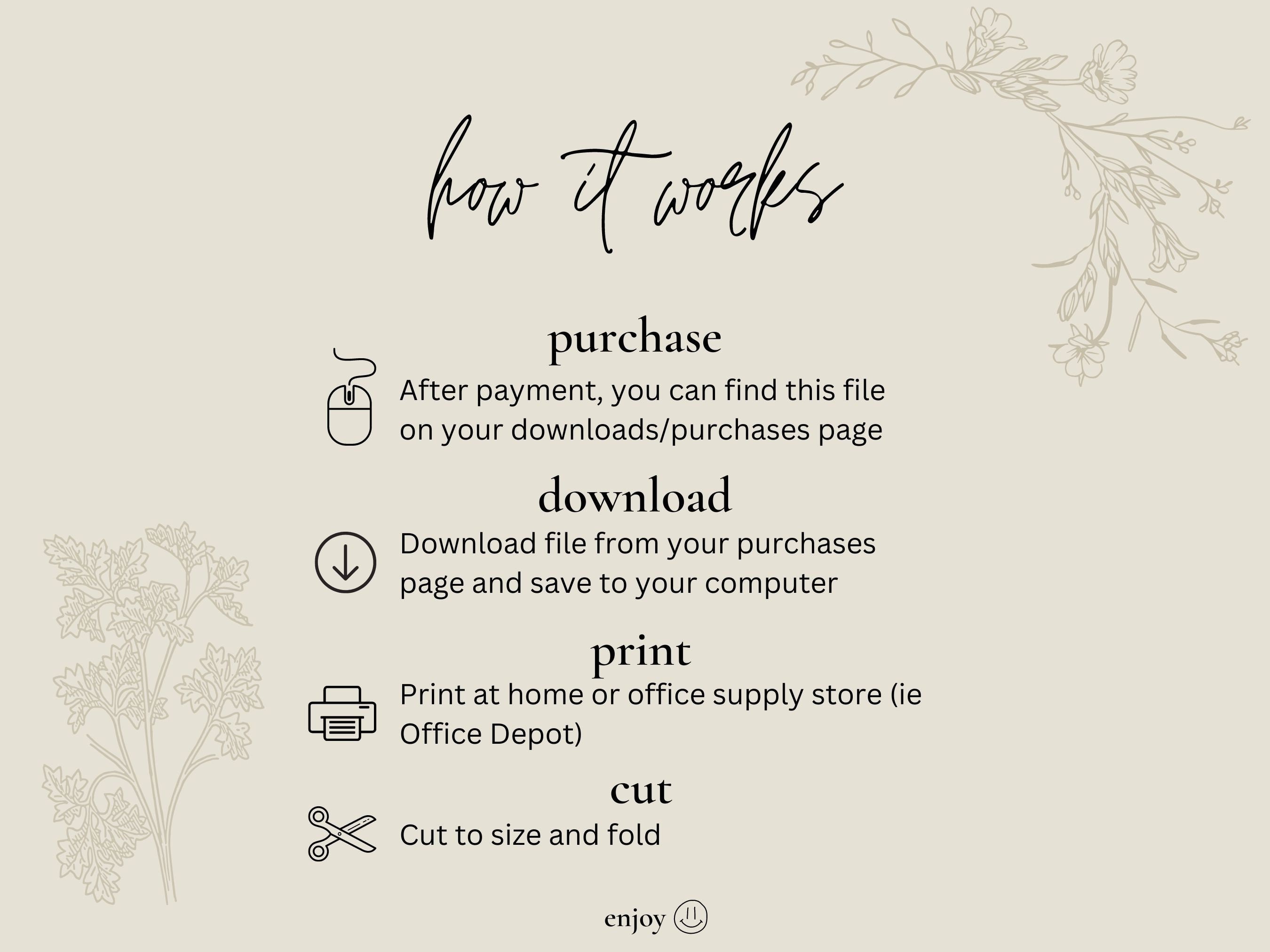 4 Printable Filipino Salamat Thank You Cards Bundle | Instant Download ...