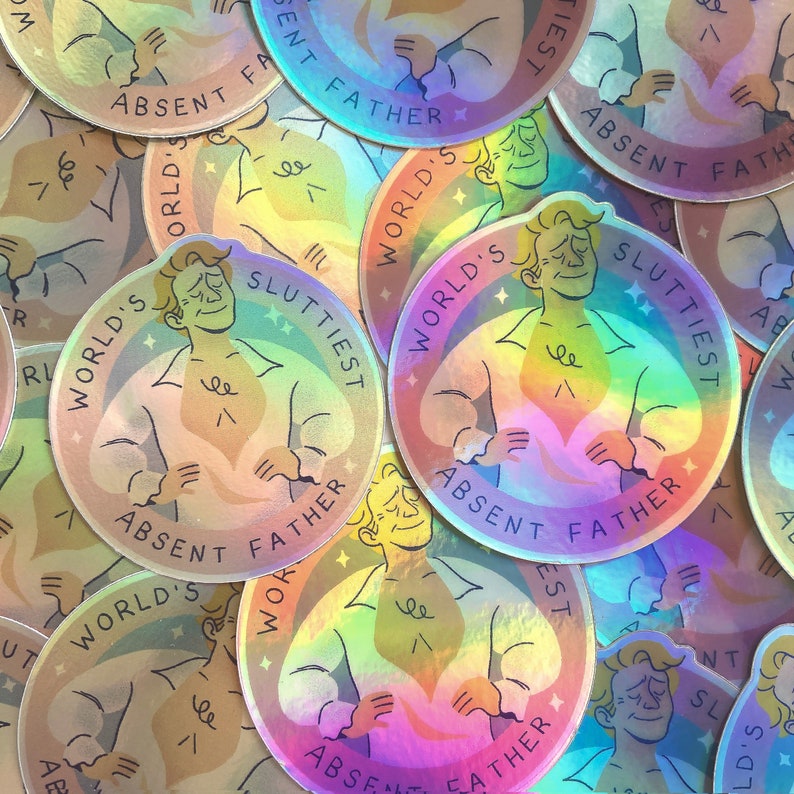 Stede Bonnet Holographic Vinyl Sticker OFMD Our Flag Means - Etsy