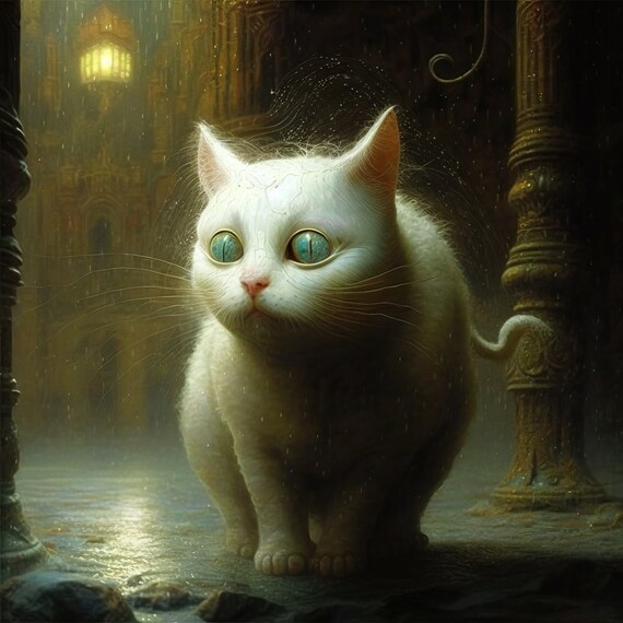 Vincent Tim Burton Cat