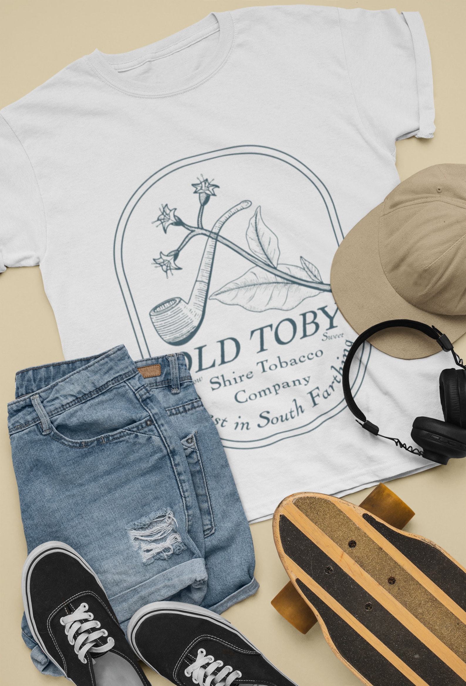 Hobbit Old Toby Pipeweed Tolkien South Farthing Shire Shirt From Lord ...