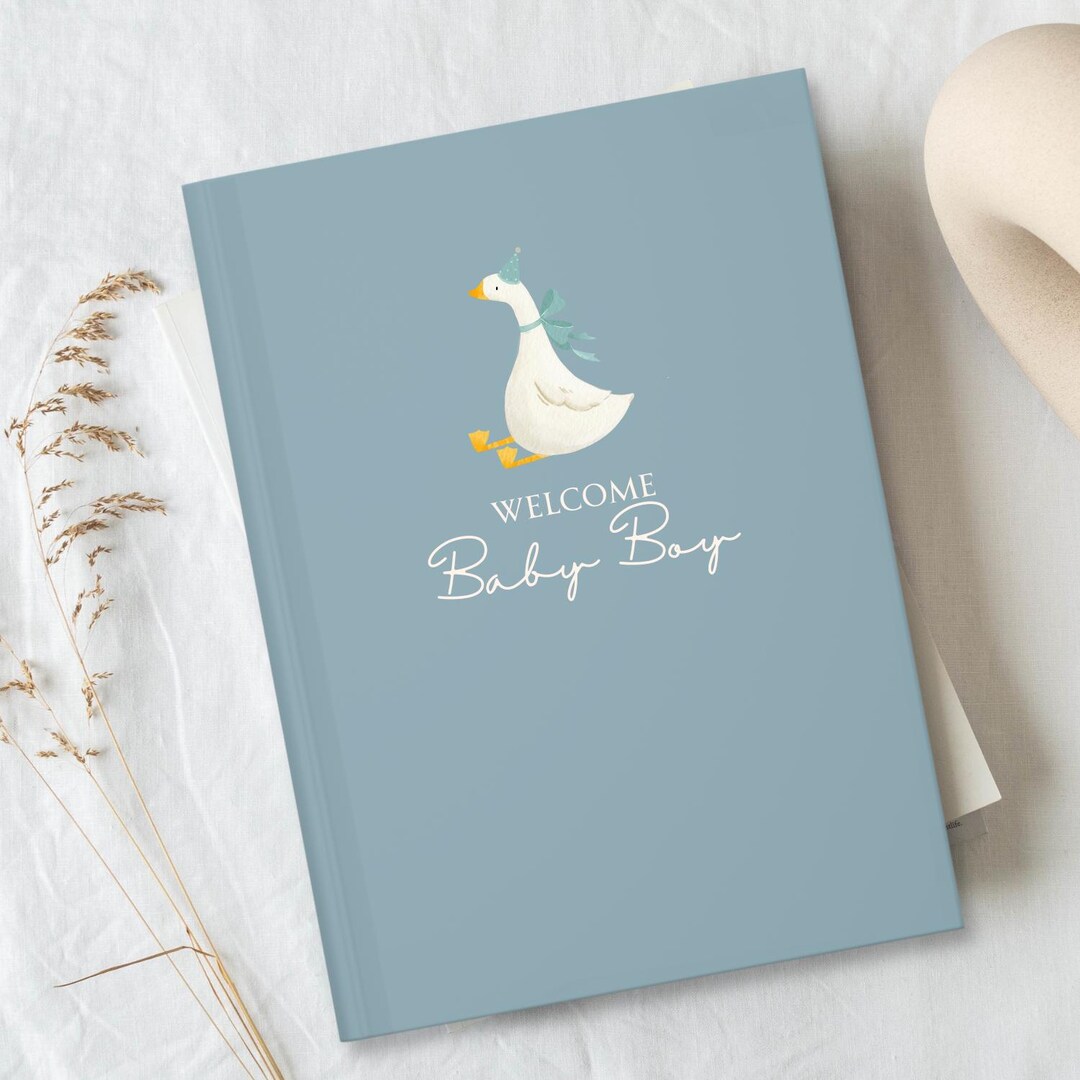 Silly Goose Baby Shower Guest Book - Baby Shower Journal With Fully ...