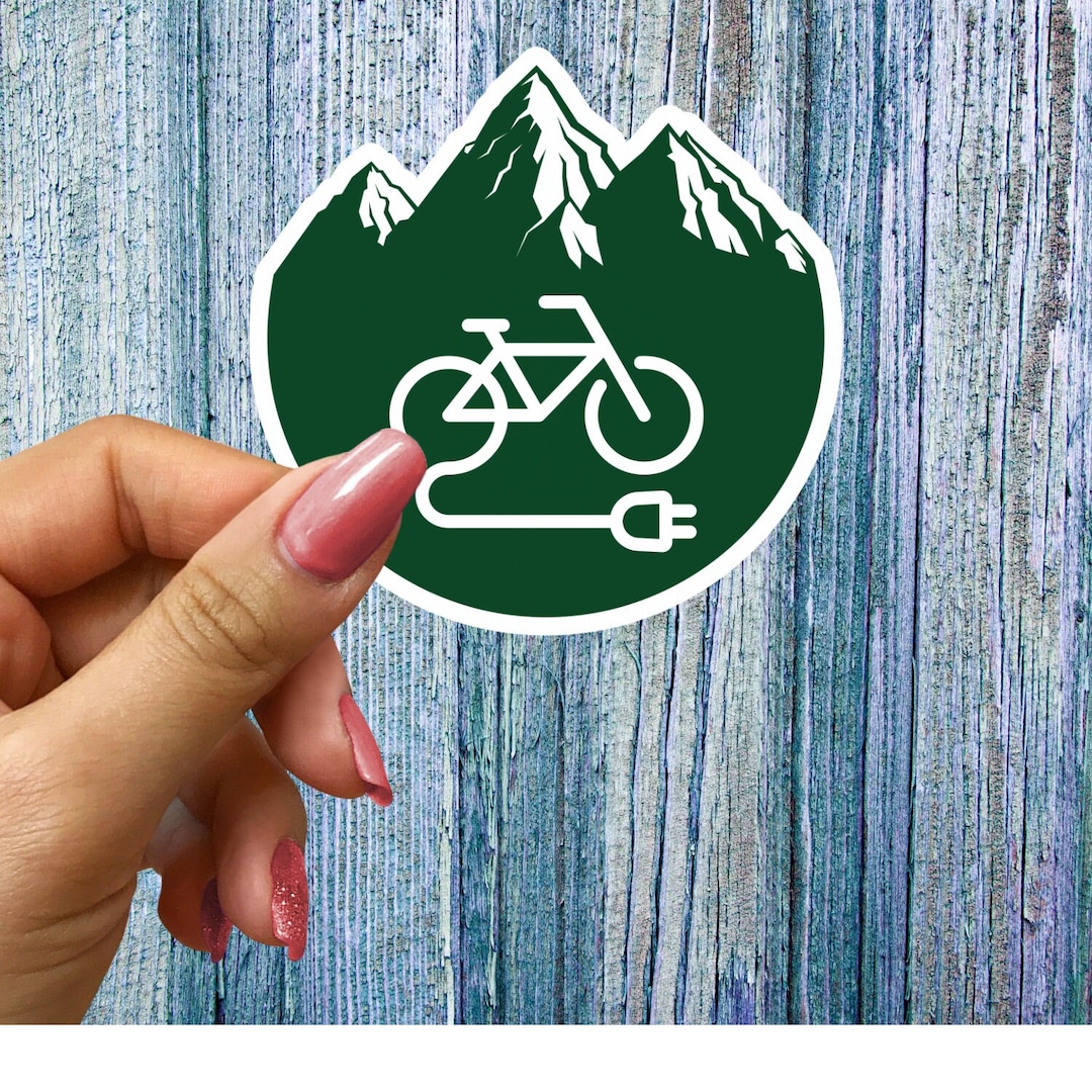 E-bike Dye-cut Sticker Electric Bike Sticker Mountain Biking Gift E ...