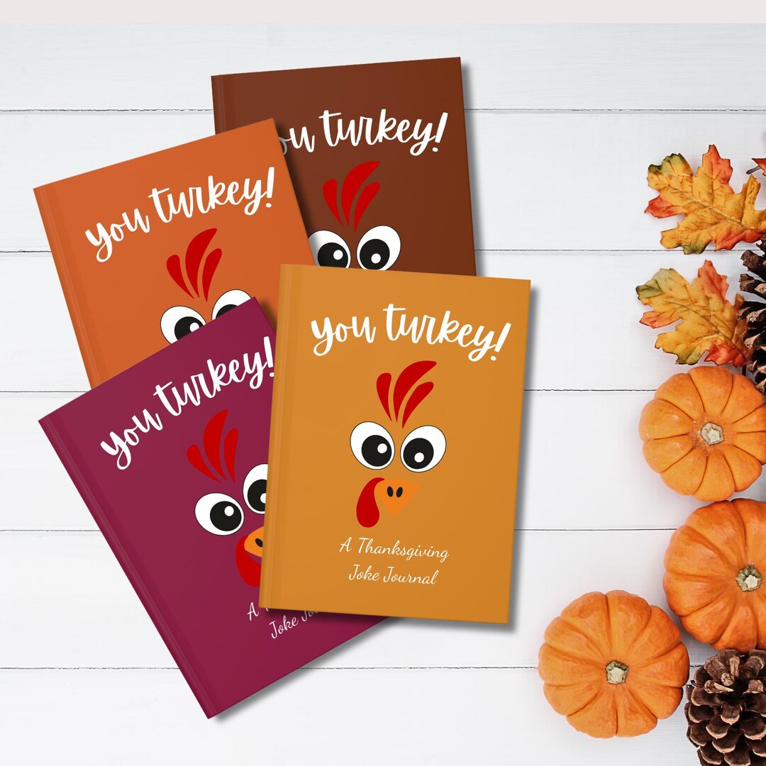 Friendsgiving Joke Book- Friendsgiving Dinner Guest Journal ...
