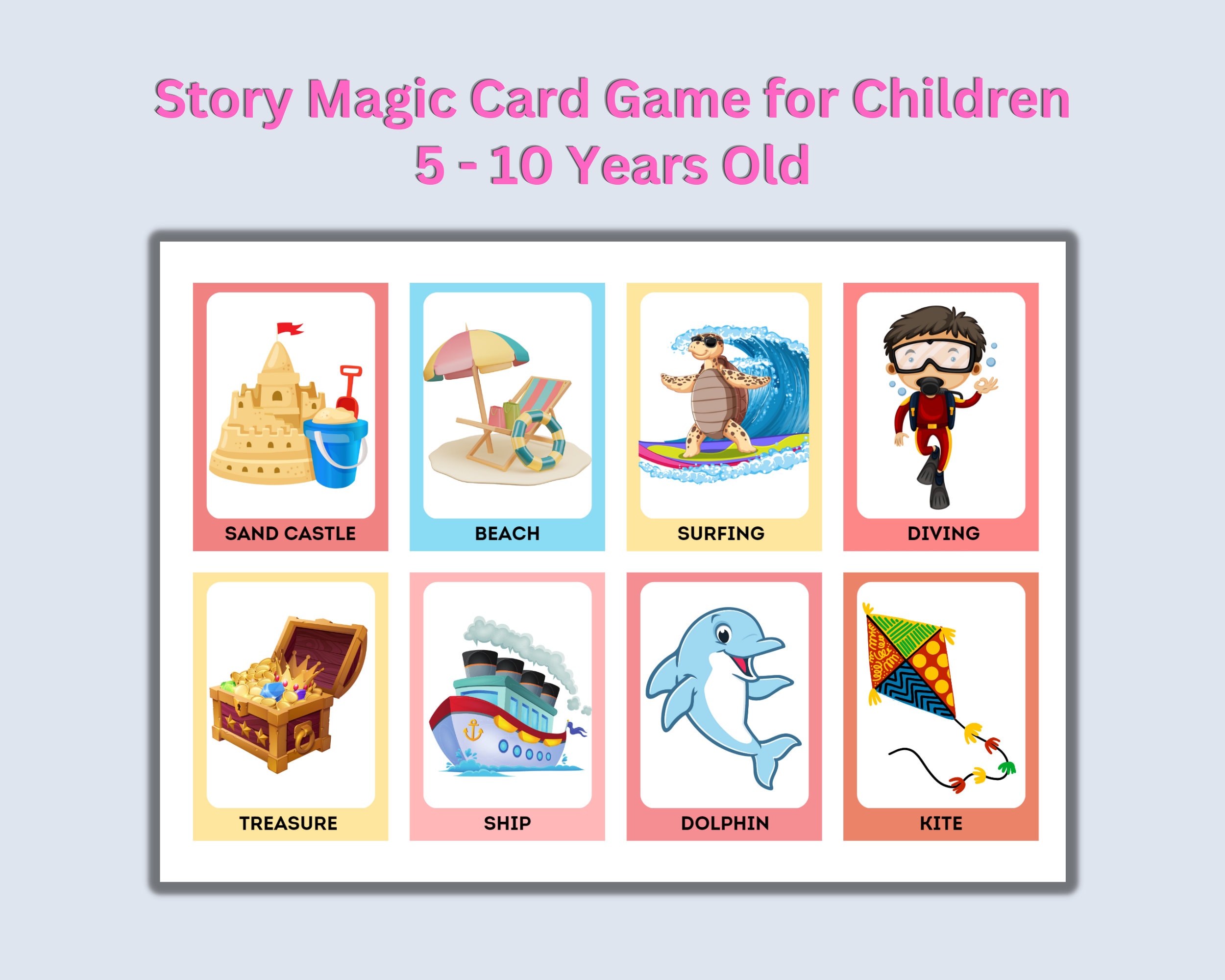 Story Telling Card Game | Story Telling Flashcards | Homeschool ...