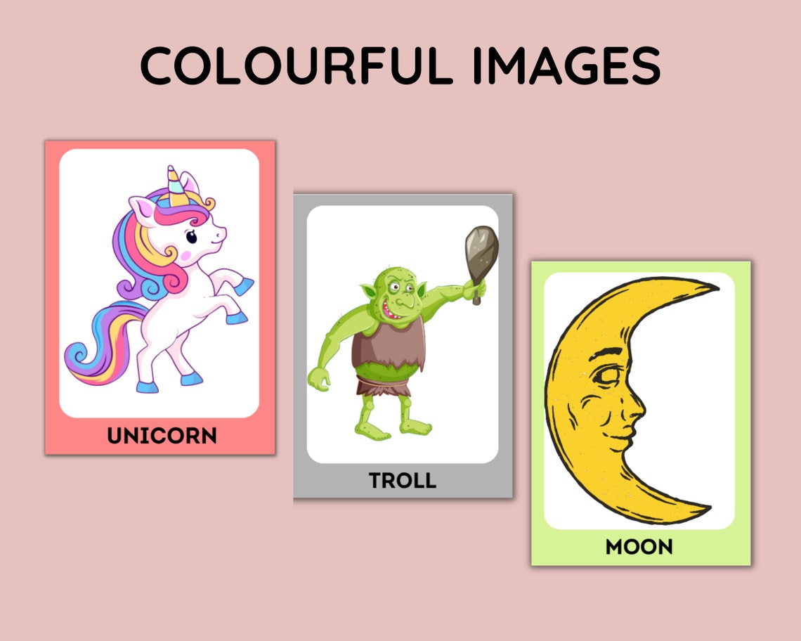 Story Telling Card Game Story Telling Flashcards Homeschool Printable ...