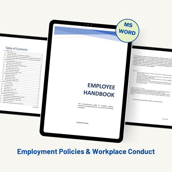 Human Resources Procedures Manual Template Human Resource Processes